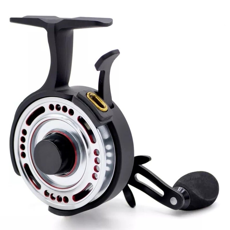 Inline Ice Fishing Reel (Right hand Retrieve) | Trio Tackle